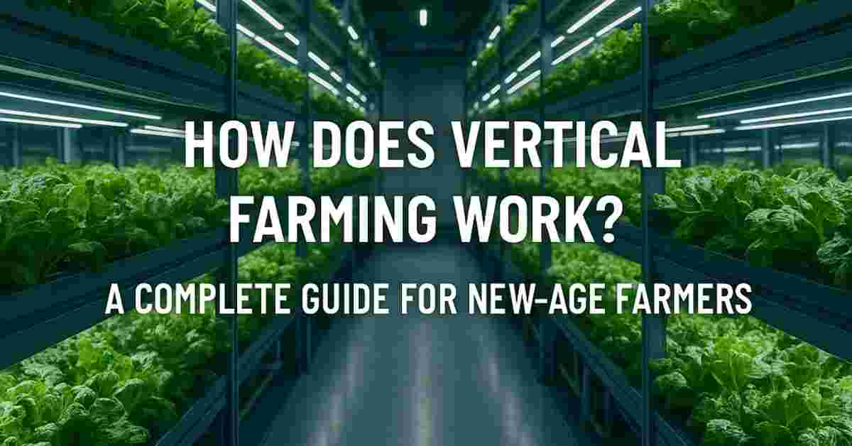 How Does Vertical Farming Work? A Complete Guide For Farmer